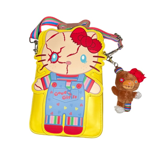 Universal | Bags | Universal Studios Hello Kitty Chucky Crossbody Purse ...
